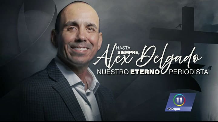 La última voluntad de Alex Delgado: Donativos en lugar de flores ...