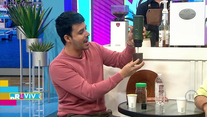 Descubre la primera máquina de café espresso portátil - TeleOnce TV ...