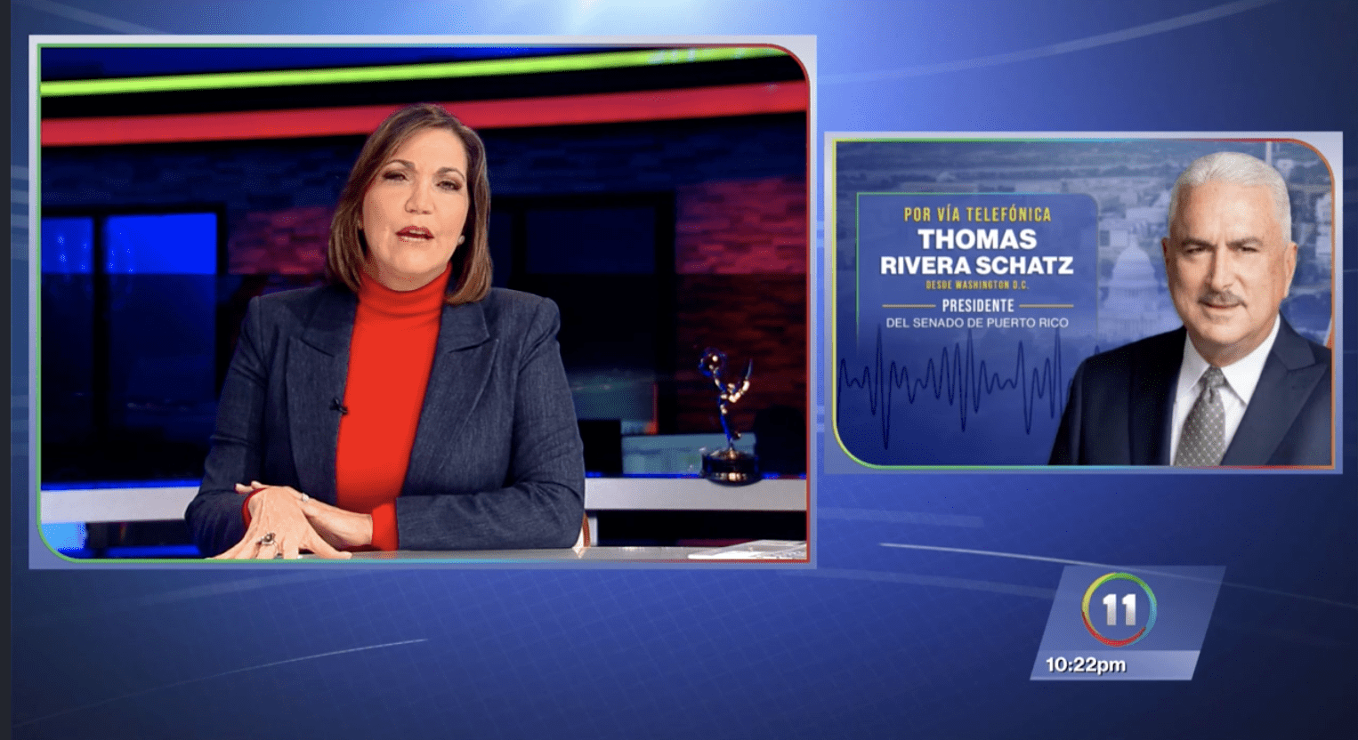 Thomas Rivera Schatz optimista tras reuniones en Washington por fondos ...